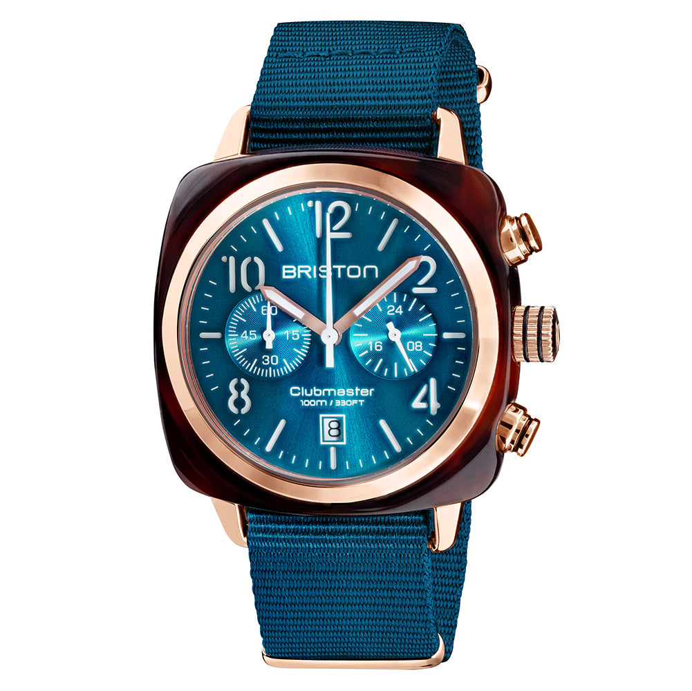 Clubmaster Classic Acetato Azul Peacock – Tesoromio Chile